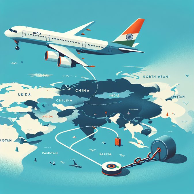 Exclusive: Air India Seeks Chinese Xinjiang Corridor to Bypass Pakistan Ban