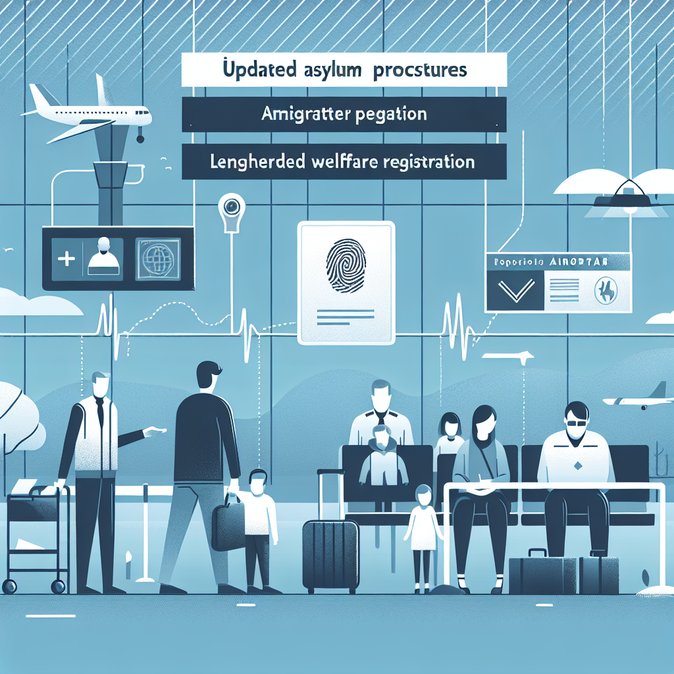 El Gobierno Anuncia Procedimientos Más Rigurosos para Asilo Bajo el ...