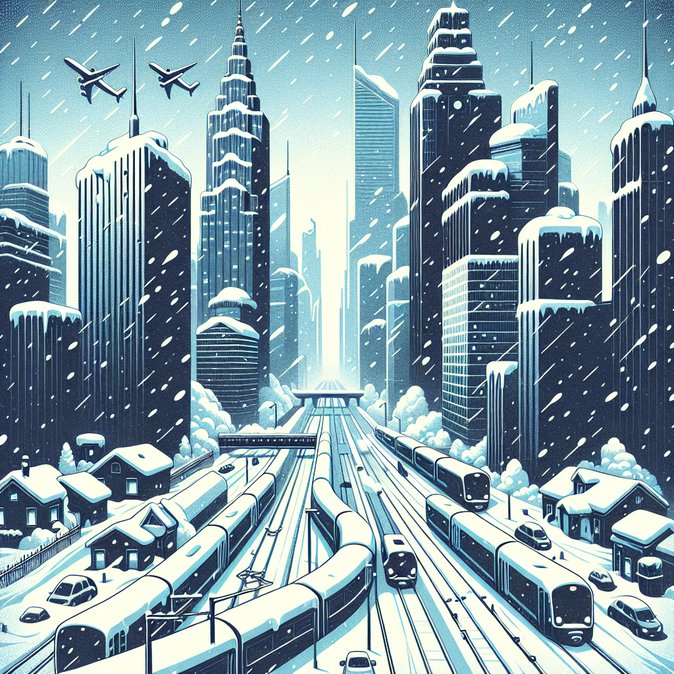 Blizzard grounds flights, halts rail lines and snarls Eurostar as UK ...