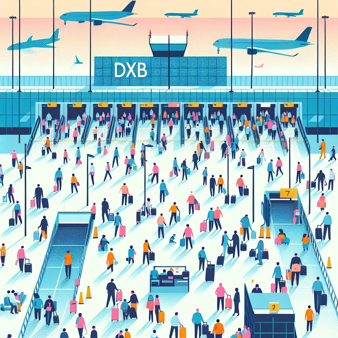 L'aéroport international de Dubaï bat un record avec 324 000 passagers ...