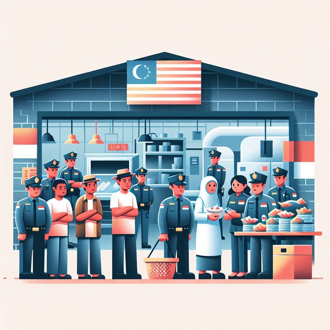 Propriétaires de restaurants et cinq Indonésiens arrêtés lors de la ...